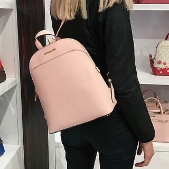 Michael Kors | Bags | Michael Kors Emmy Backpack Bag Blossom Pink Nwt | Poshmark